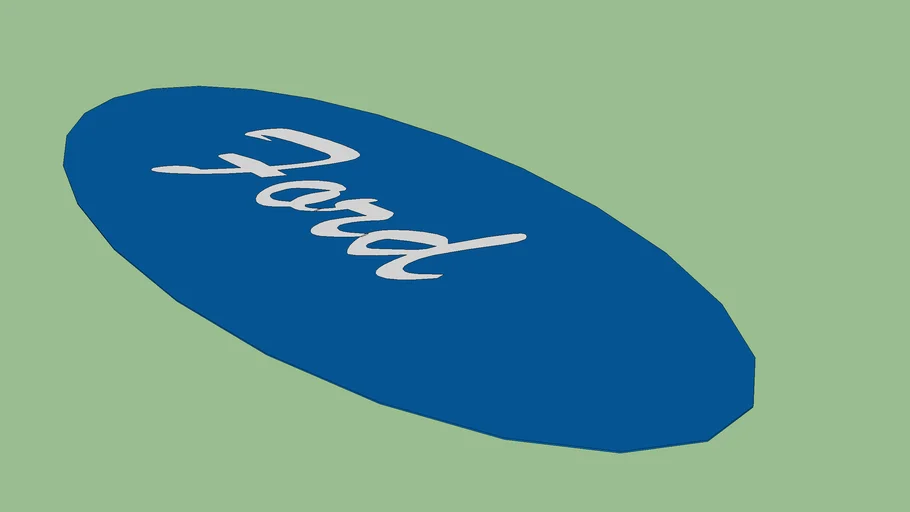 Ford Logo | 3D Warehouse