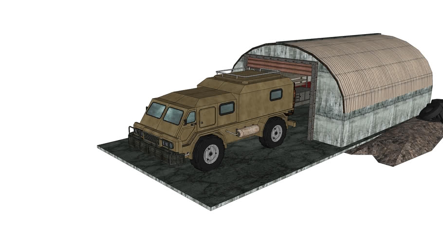 Post Apocalyptic Truck | 3D Warehouse