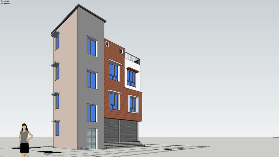 DUPLEX HOUSE 3D MODEL | 3D Warehouse