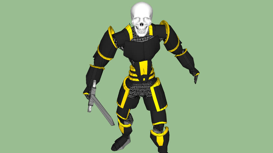 Skeleton knight | 3D Warehouse