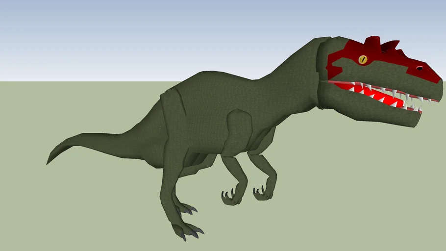 Allosaurus | 3D Warehouse
