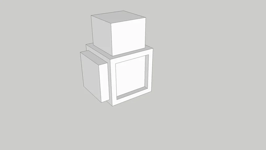 offset cube | 3D Warehouse