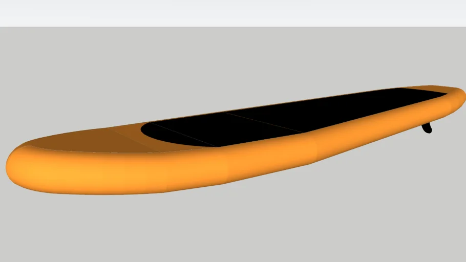 Aqua Marine SUP Fusion 10'10'' (Stand Up Paddle Board) | 3D Warehouse