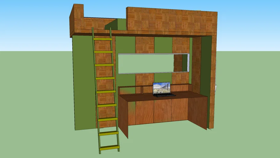 Loft Bed | 3D Warehouse