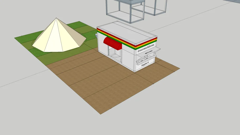 Container Showroom , Kitchen | 3D Warehouse