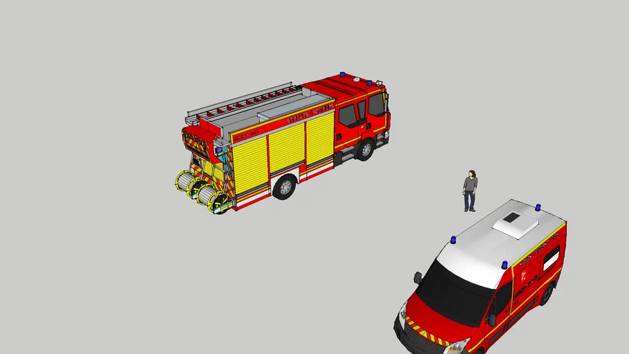 debut de caserne BSPP | 3D Warehouse