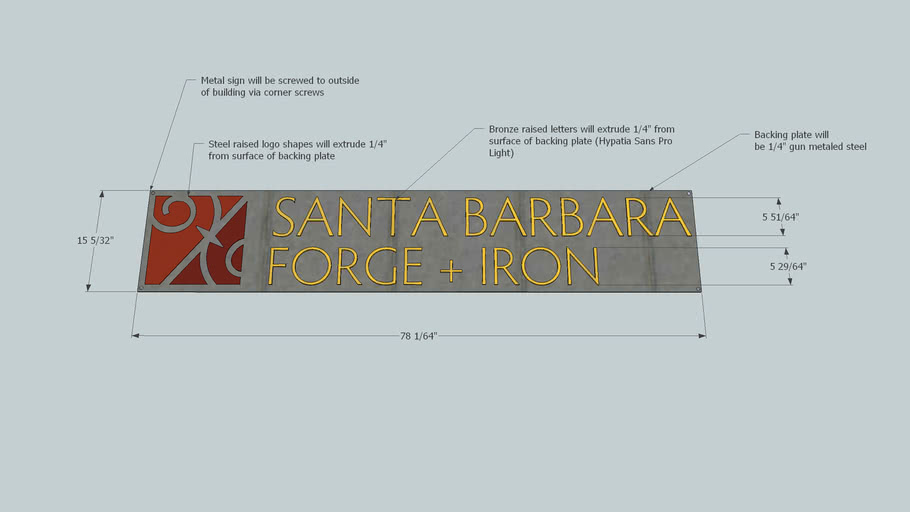 SB Forge SIgn | 3D Warehouse