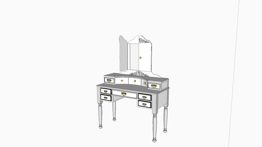 custom vanity | 3D Warehouse
