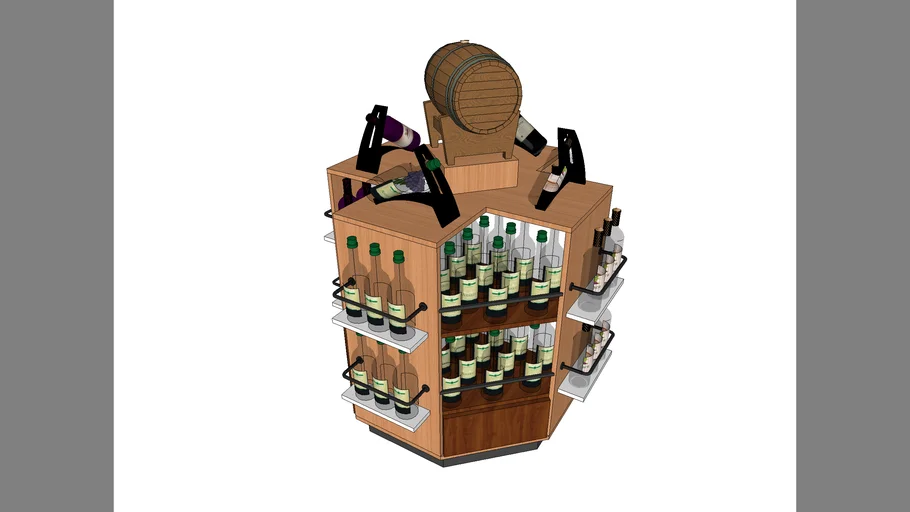 Exhibidor de Licores | 3D Warehouse