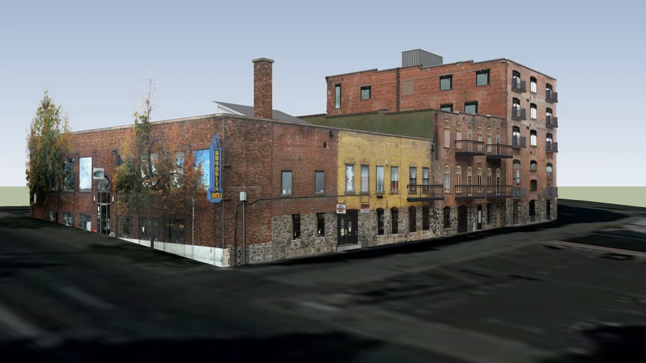 Railside Center Condos & Apartments | 3D Warehouse