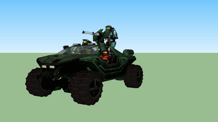 Halo Warthog | 3D Warehouse