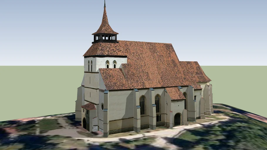 Berg Kirche - Sigisoara | 3D Warehouse