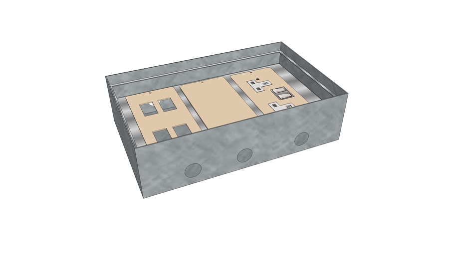 3C Floor Box | 3D Warehouse