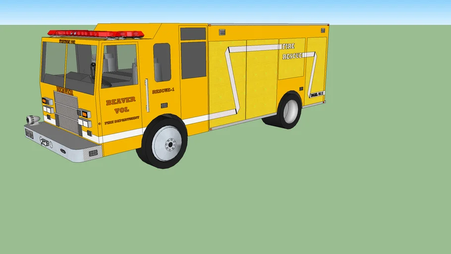 Beaver VFD Rescue1 Update | 3D Warehouse