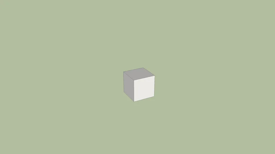 Cube | 3D Warehouse