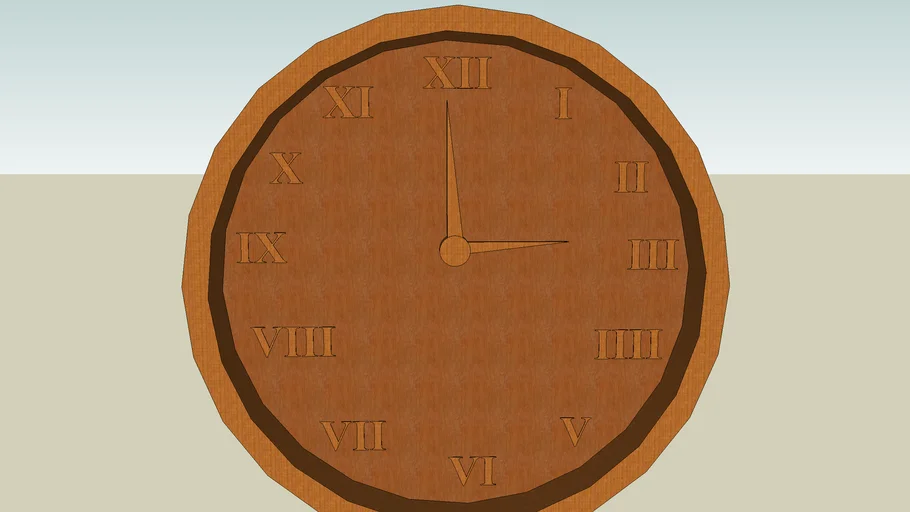 Clock | 3D Warehouse