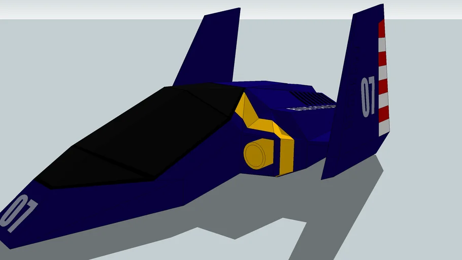 Mario Kart Wii Blue Falcon Kart | 3D Warehouse