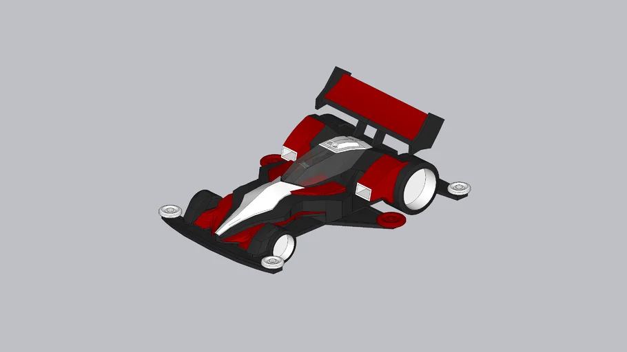 Mini 4WD Toy | 3D Warehouse