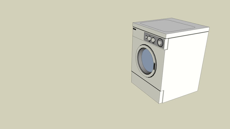 washing machine | 3D Warehouse