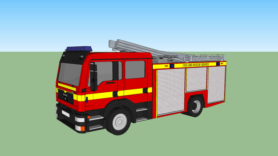 MAN TGL fire appliance | 3D Warehouse