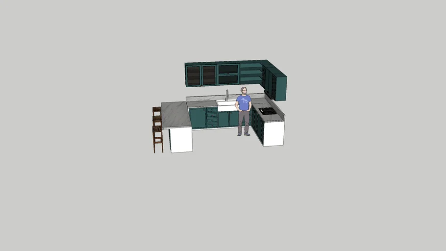 Kitchen Dream | 3D Warehouse