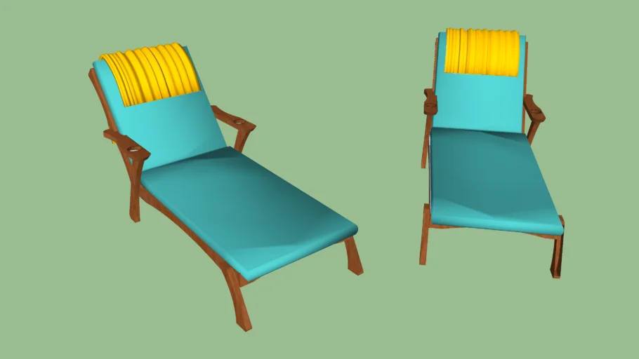 Pool chairs | 3D Warehouse