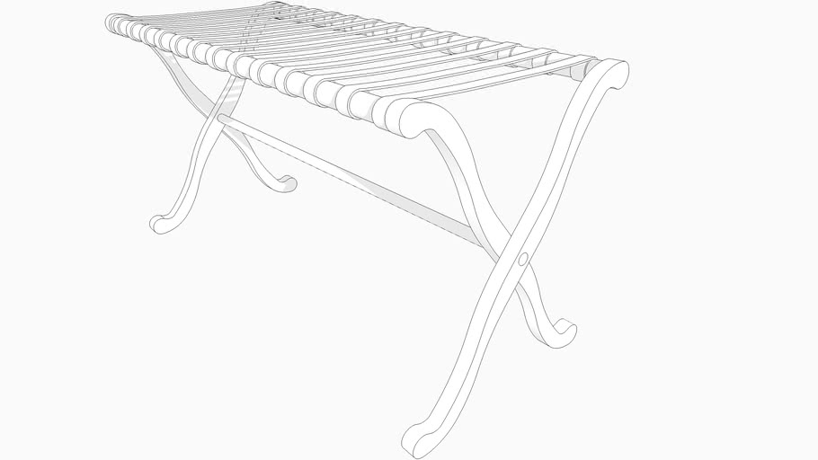 LUGGAGE RACK | 3D Warehouse
