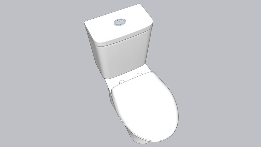 Caesar Toilet C1341 | 3D Warehouse