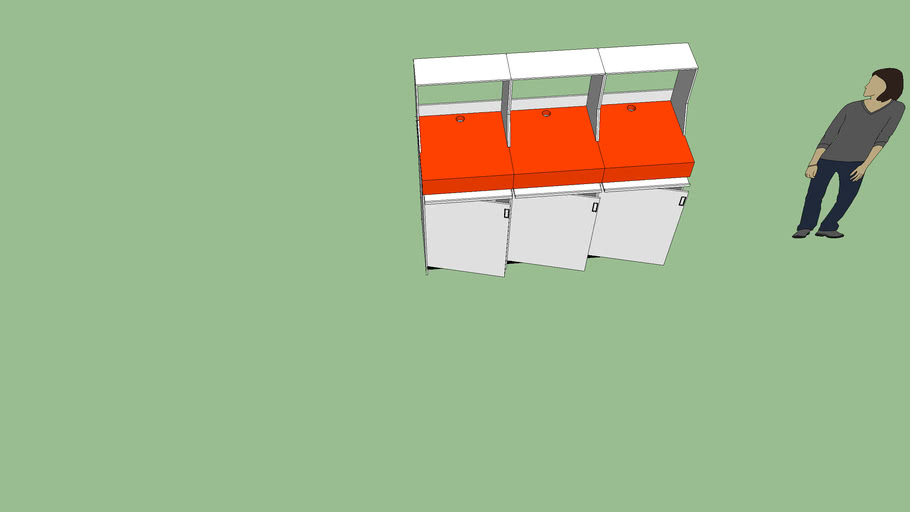 Computer Counter | 3D Warehouse