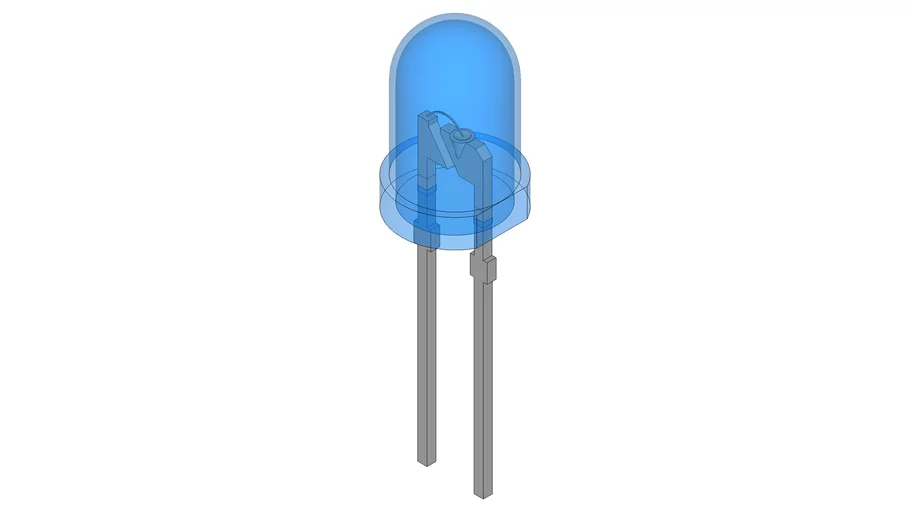 LED - Light-emitting Diode (Blue) | 3D Warehouse