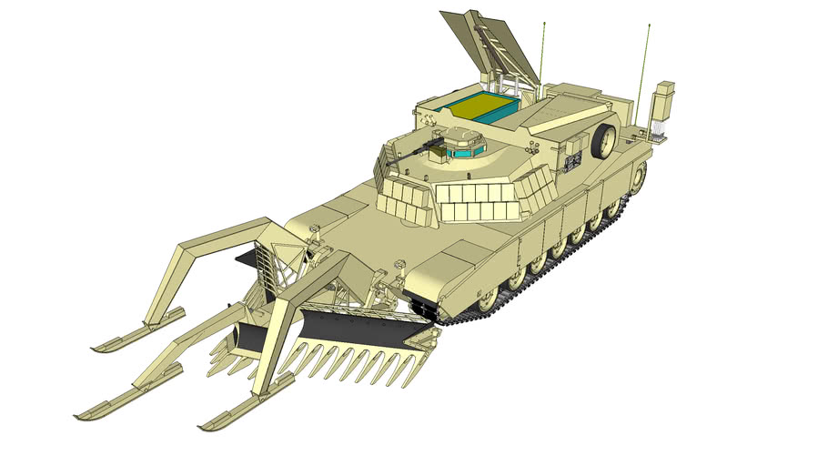 USMC Assault Breacher Vehicle | 3D Warehouse