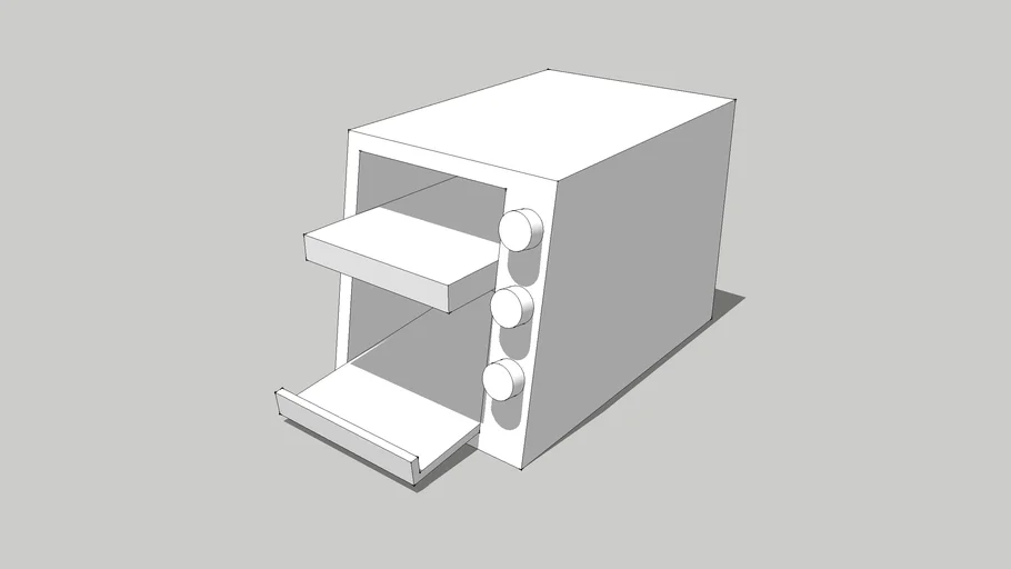 commercial conveyor toaster | 3D Warehouse