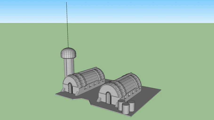 Ra2 barracks | 3D Warehouse