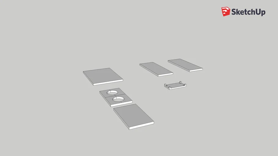 box arduino nano ultrasonido | 3D Warehouse