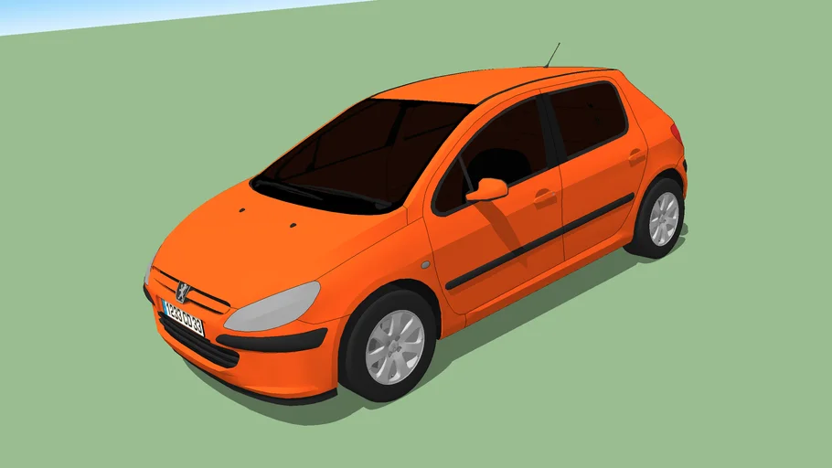 Peugeot 307 xs | 3D Warehouse