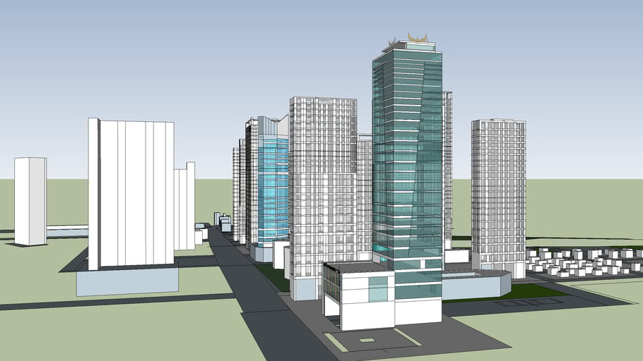 Vinhomes Binh Tan Gold Park 11/1/2020 (FULL Render) | 3D Warehouse