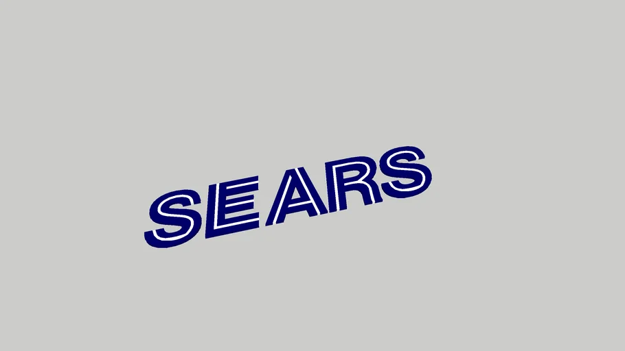 Blue Sears Logo | 3D Warehouse