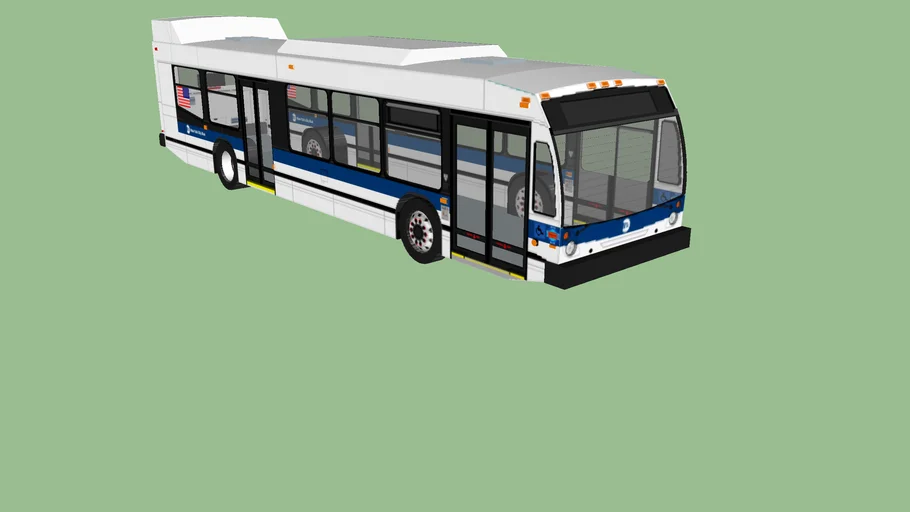 Nova LFS bus MTA new york | 3D Warehouse