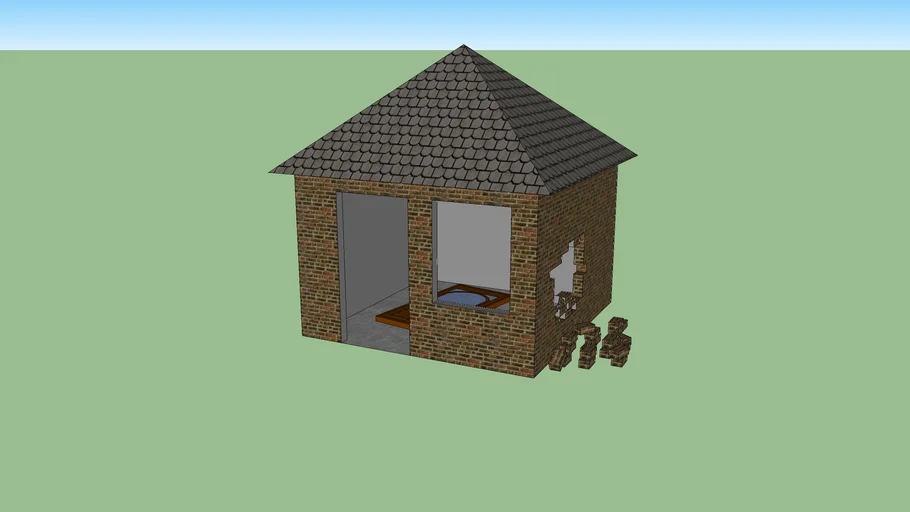 Broken down shack | 3D Warehouse