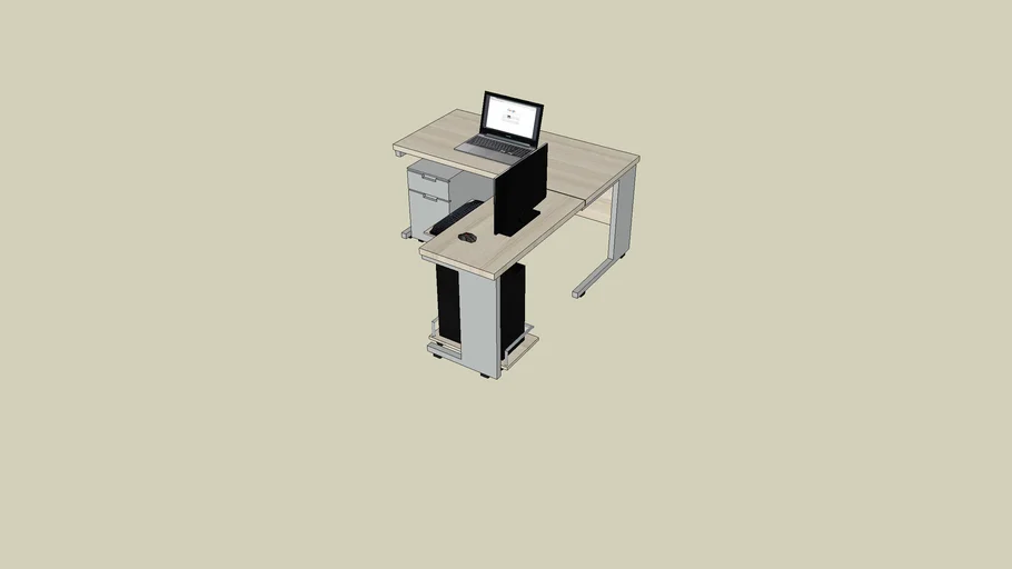 office table | 3D Warehouse