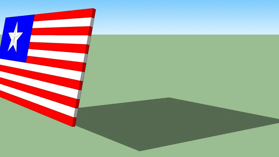 American Flag | 3D Warehouse