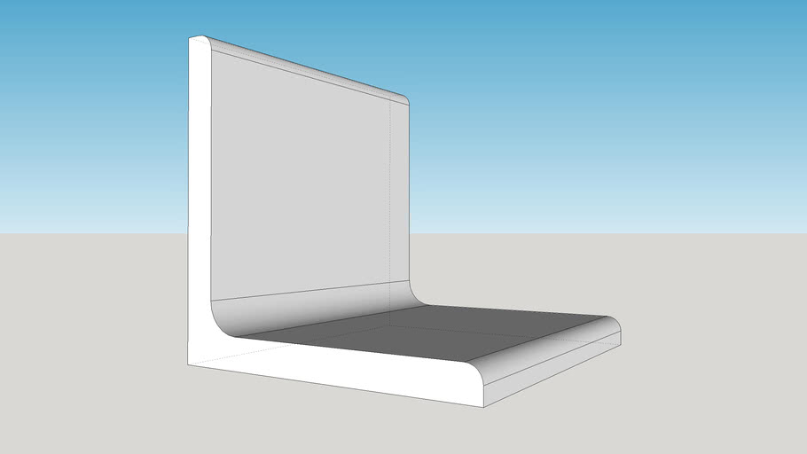 Angle profile 180x180x18 | 3D Warehouse