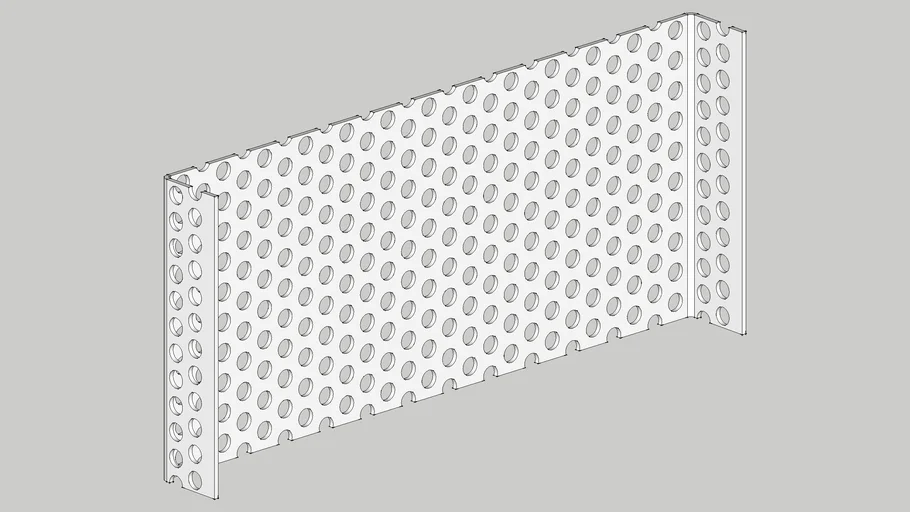 Perforated Stop | 3D Warehouse