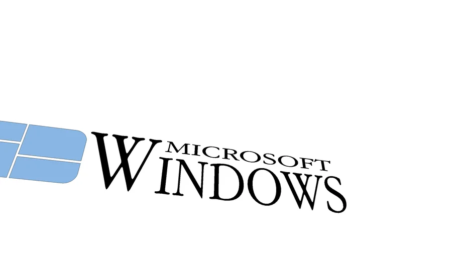 Windows Logo (1) | 3D Warehouse