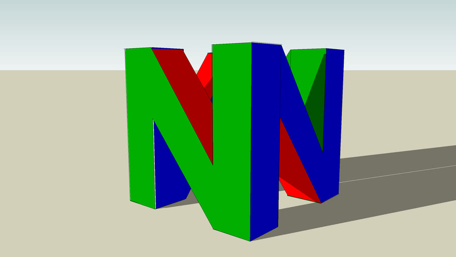 the n64 symbol | 3D Warehouse