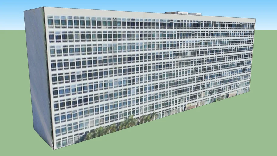 Edificio en Brasilia - Distrito Federal, Brasil | 3D Warehouse