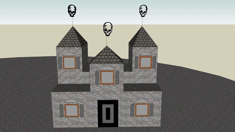 hauntedhouse.white.w | 3D Warehouse