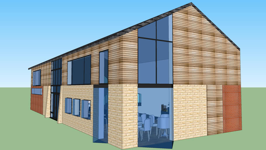 Modern Office Building | 3D Warehouse