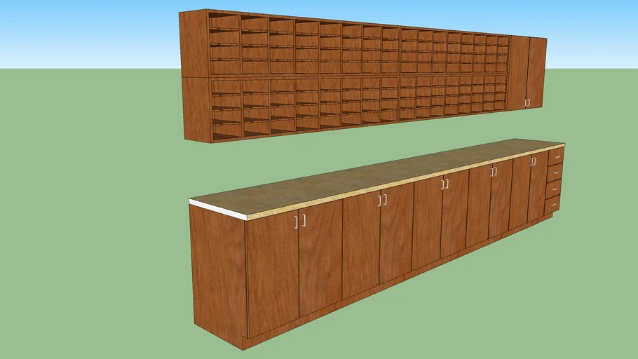 Office Mail Center | 3D Warehouse