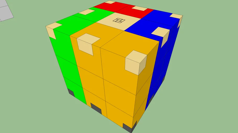 SubCube - Rubik Cube with orientation free cubies. FINAL VERSION ...